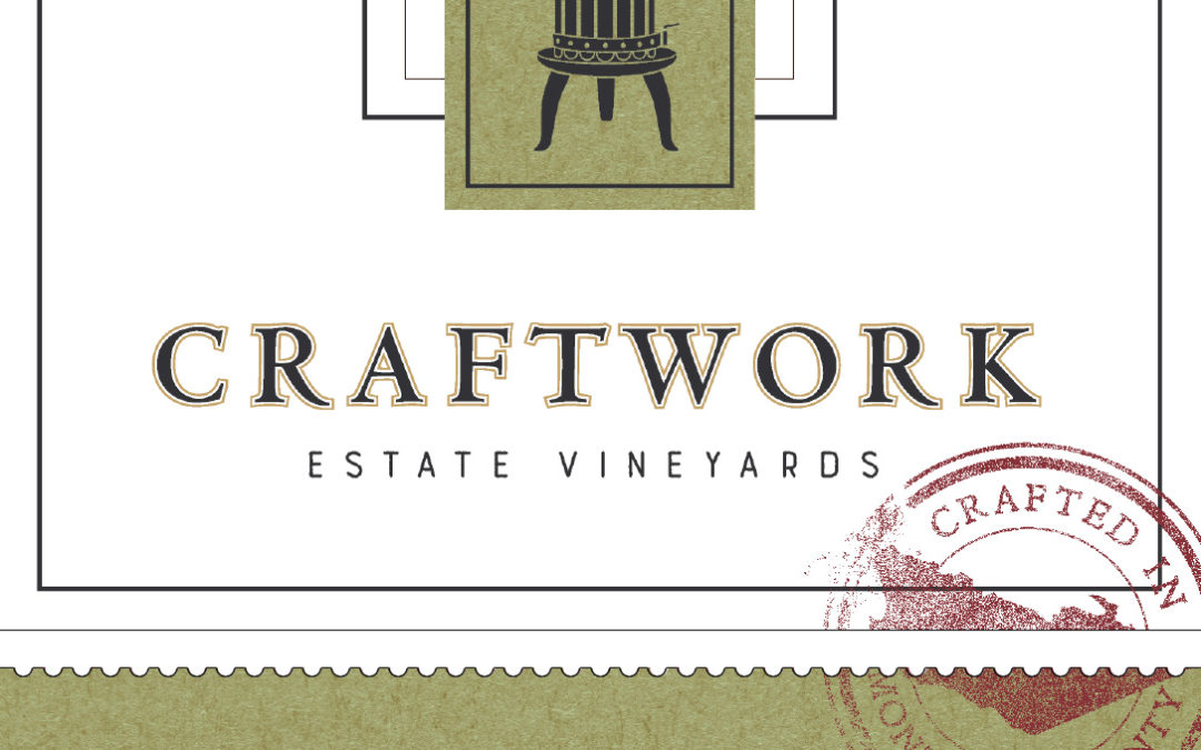 Craftwork 2019 Pinot Grigio Front Label | SFW Media