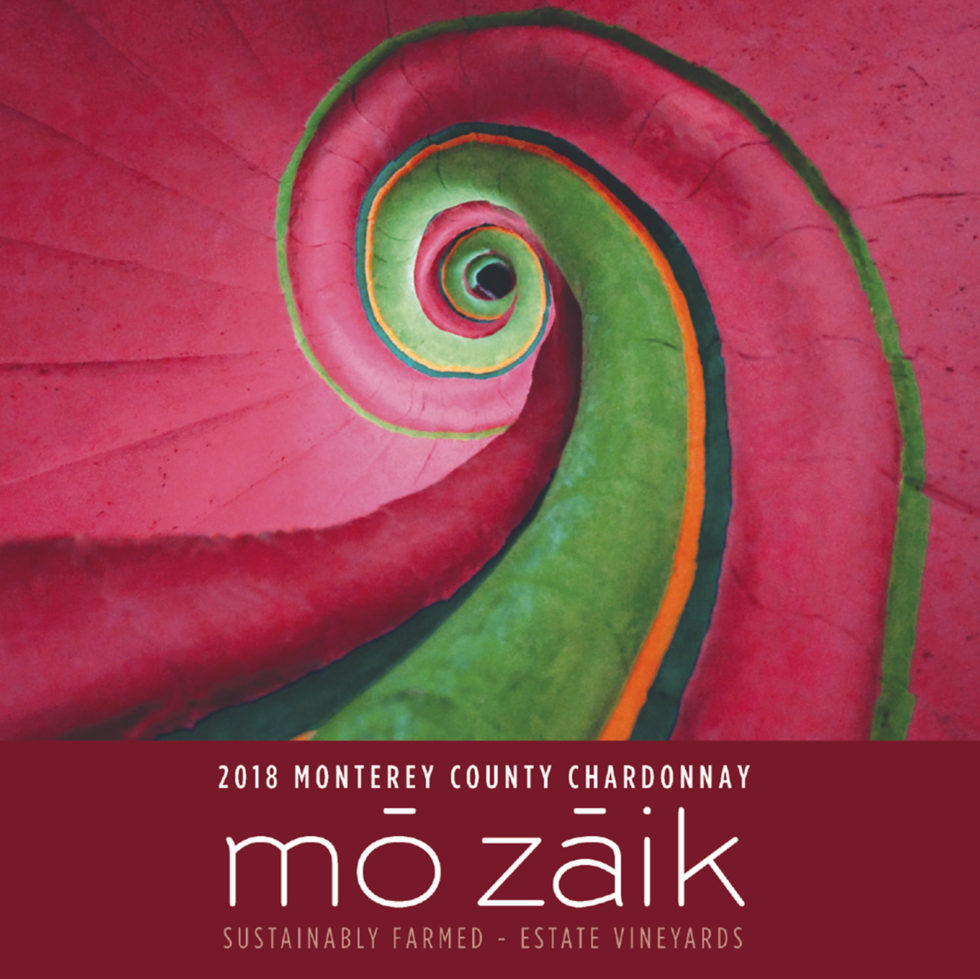 Mozaik 2018 Chardonnay Front Label | SFW Media