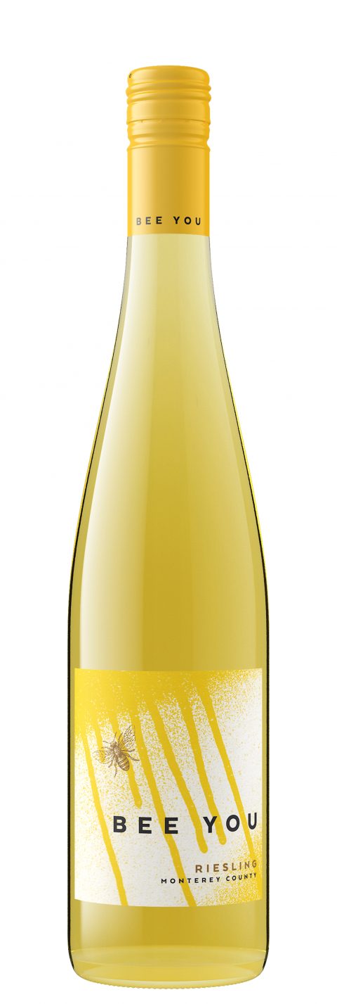 Bee You NV Riesling Bottle Shot -highres | SFW Media
