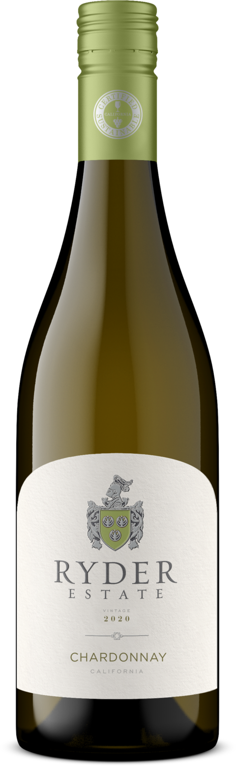 Ryder Estate 2020 Chardonnay CA AVA Bottle Shot | SFW Media