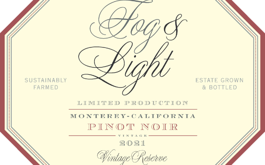 Fog & Light 2021 Pinot Noir front label -high res | SFW Media