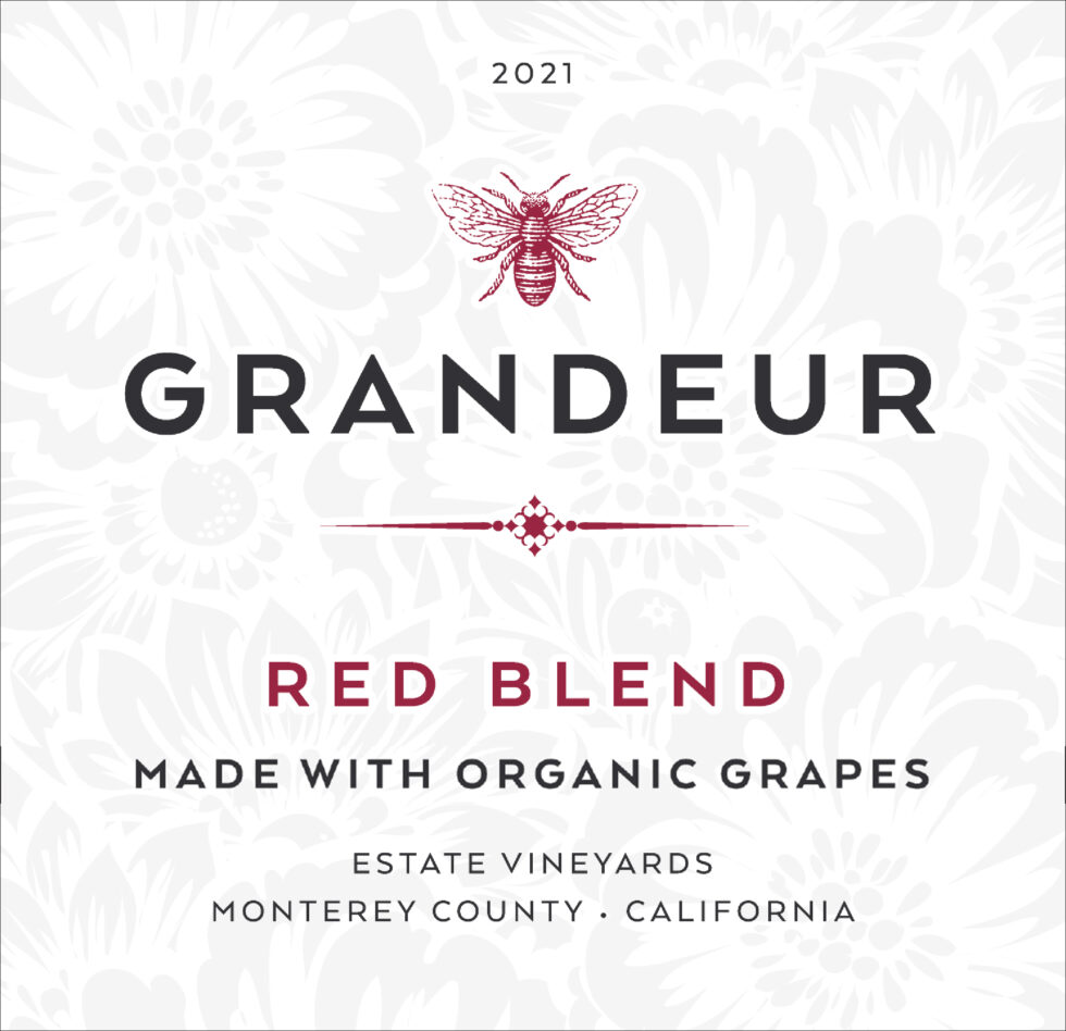 Grandeur 2021 Red Blend Front Label | SFW Media