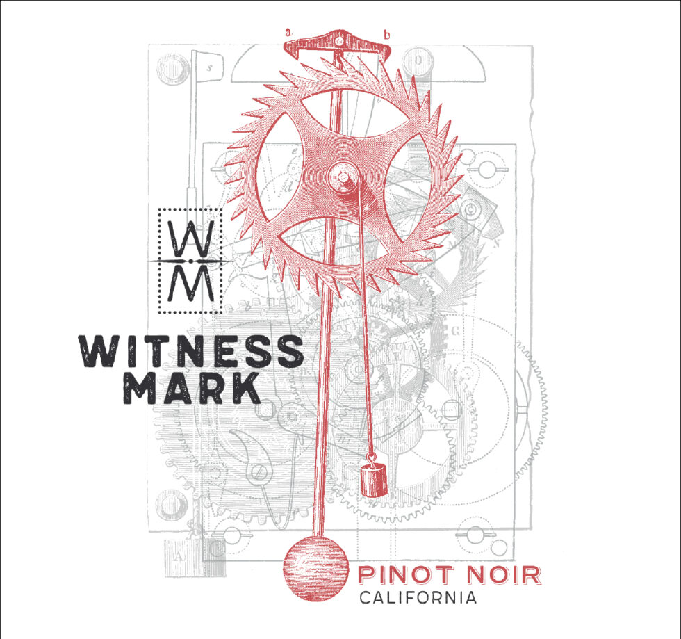 Witness Mark NV Pinot Noir Front Label -highres | SFW Media