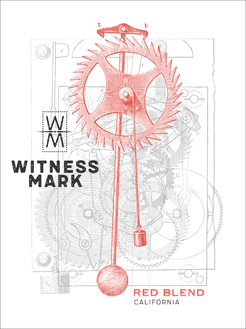 Witness Mark NV Red Blend Front Label -highres | SFW Media