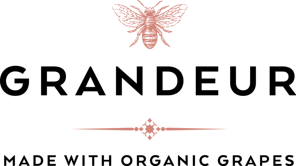 Grandeur Made with Organic Grapes Logo - Pink | SFW Media