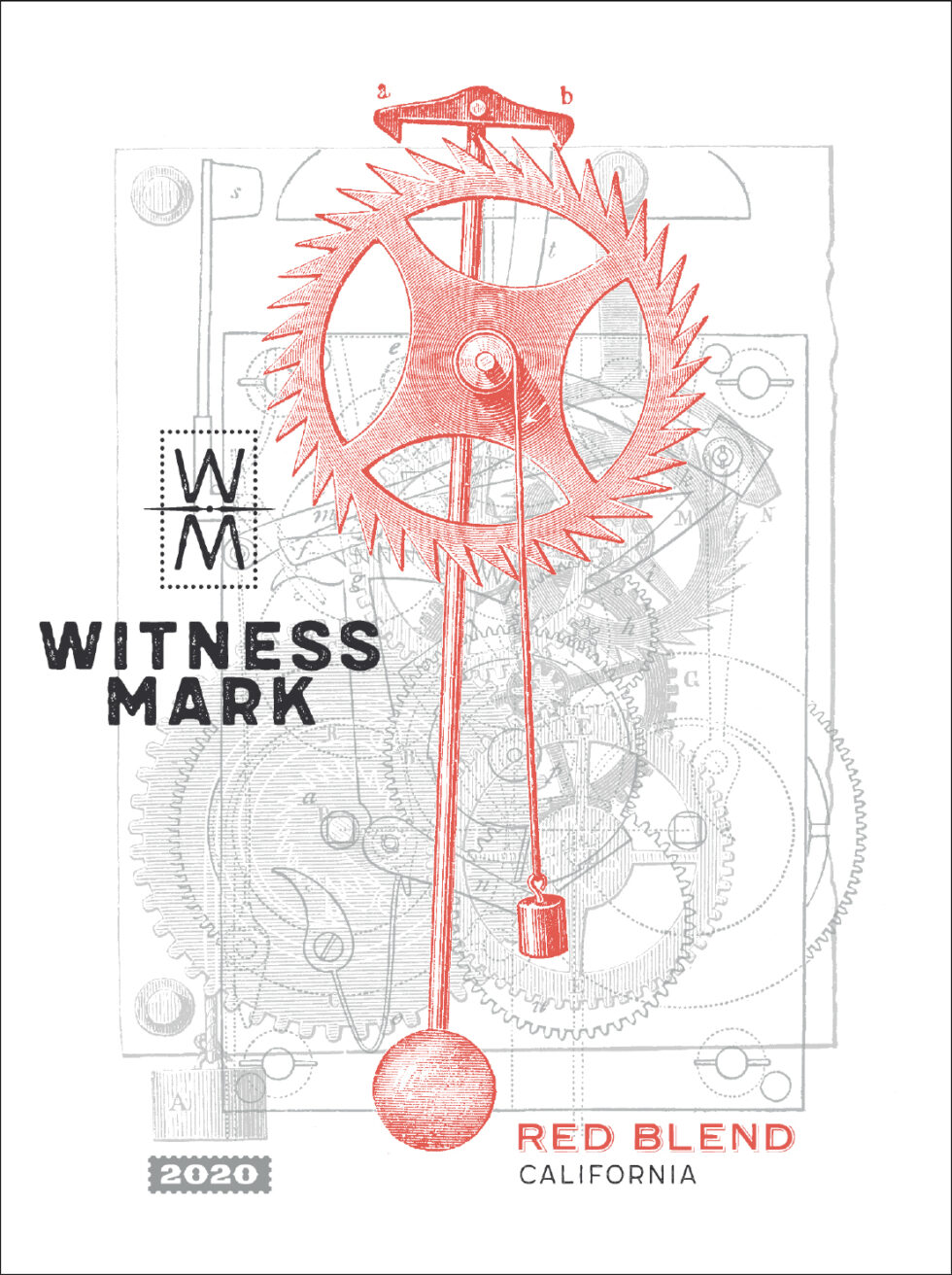Witness Mark 2020 Red Blend front label | SFW Media